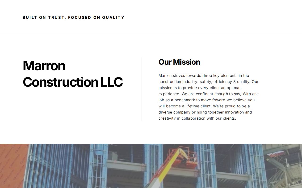 Marron Construction